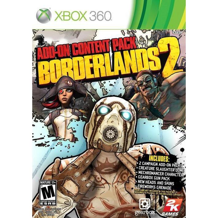 Borderlands 2 Game Add-on Pack (Xbox 360) | €19.99 | Goedkoop!